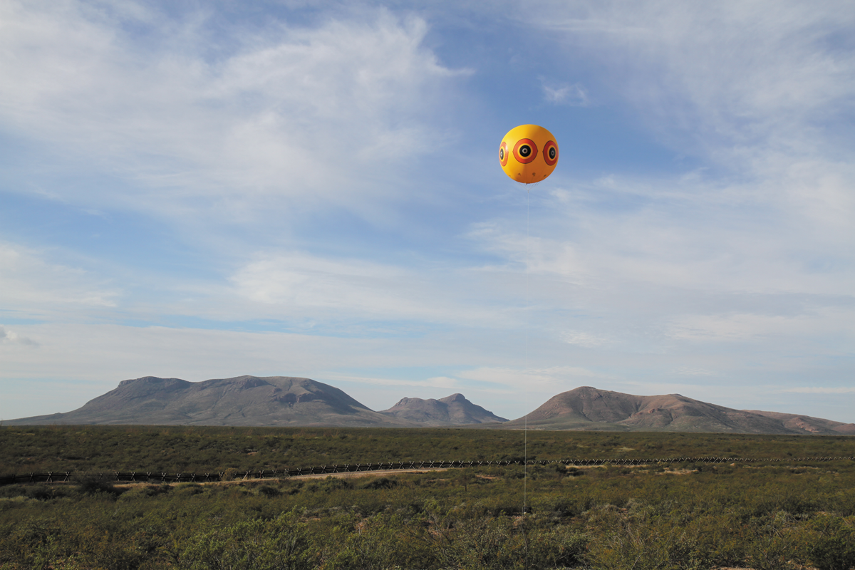 Postcommodity's Balloon Fence Between the Mexico–US Border - JAVA